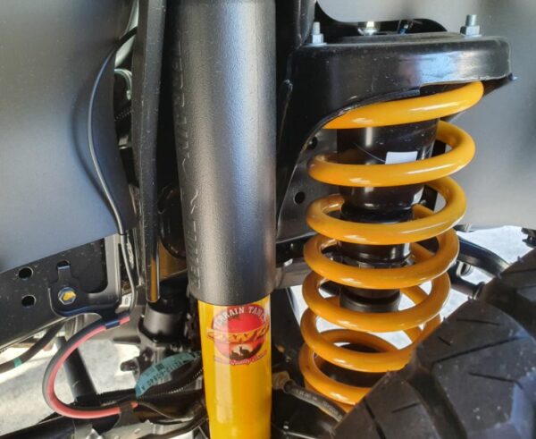 3950kg GVM Upgrade: Toyota Landcruiser LC78/LC79 Installed