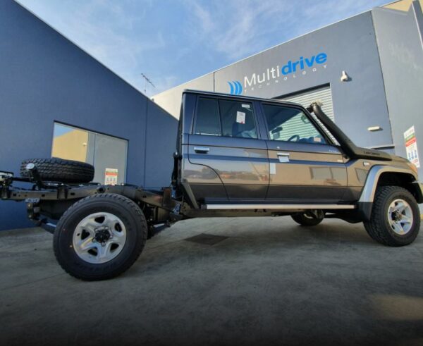 300mm Chassis Extension: Toyota Landcruiser LC79 Dual Cab