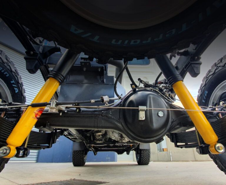 3780kg GVM Upgrade: Toyota Landcruiser LC78/LC79 Installed