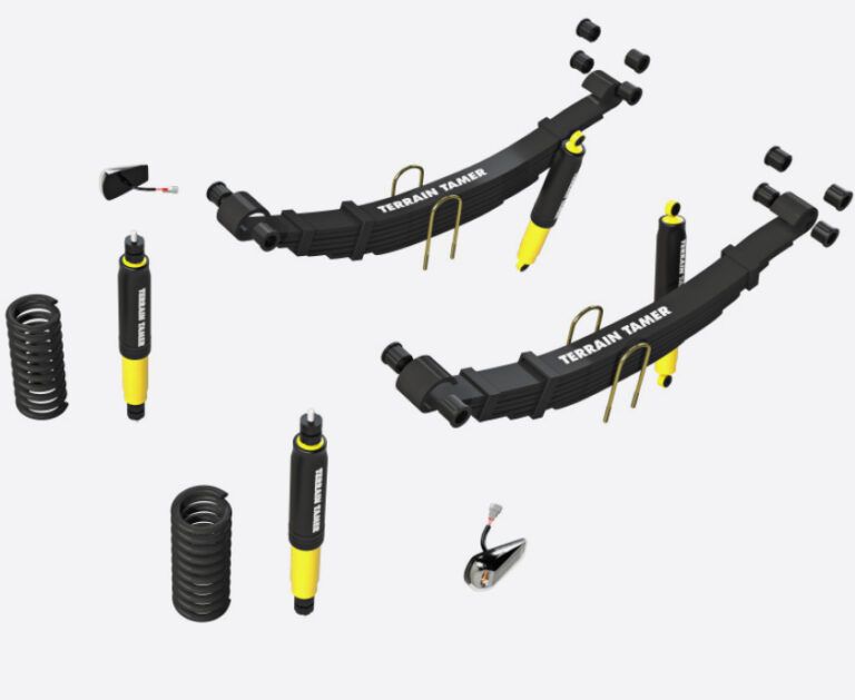 3780kg GVM Upgrade: Toyota Landcruiser LC78/LC79 Installed