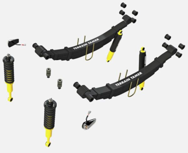 3510kg GVM Upgrade: Ford Ranger PX3 Installed