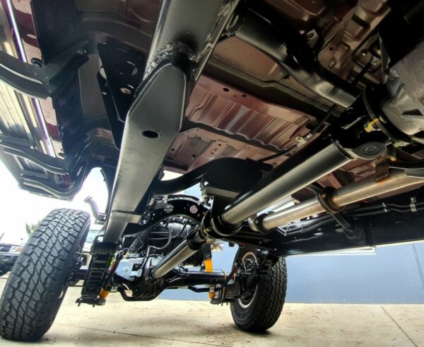 500mm Chassis Extension: Toyota Landcruiser LC79 Dual Cab