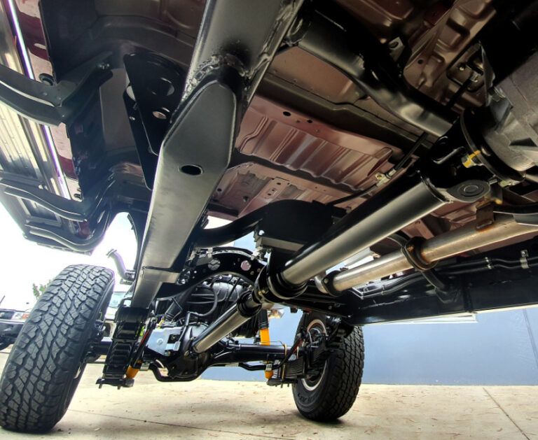 500mm Chassis Extension: Toyota Landcruiser LC79 Dual Cab