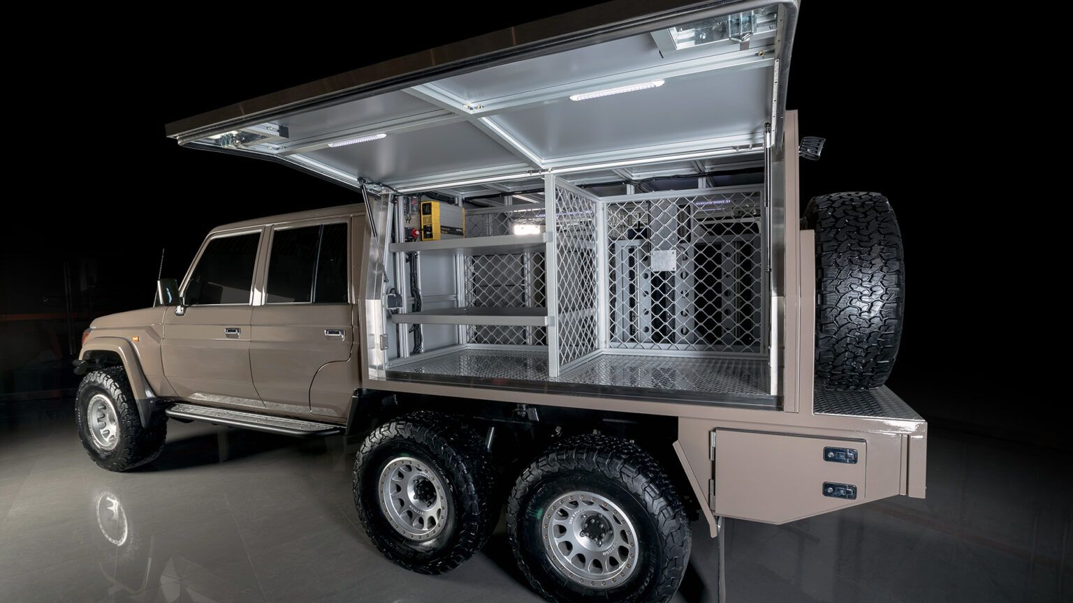 6x6 Conversions Australia: 4x4 to 6x4/6x6 | Multidrive Technology