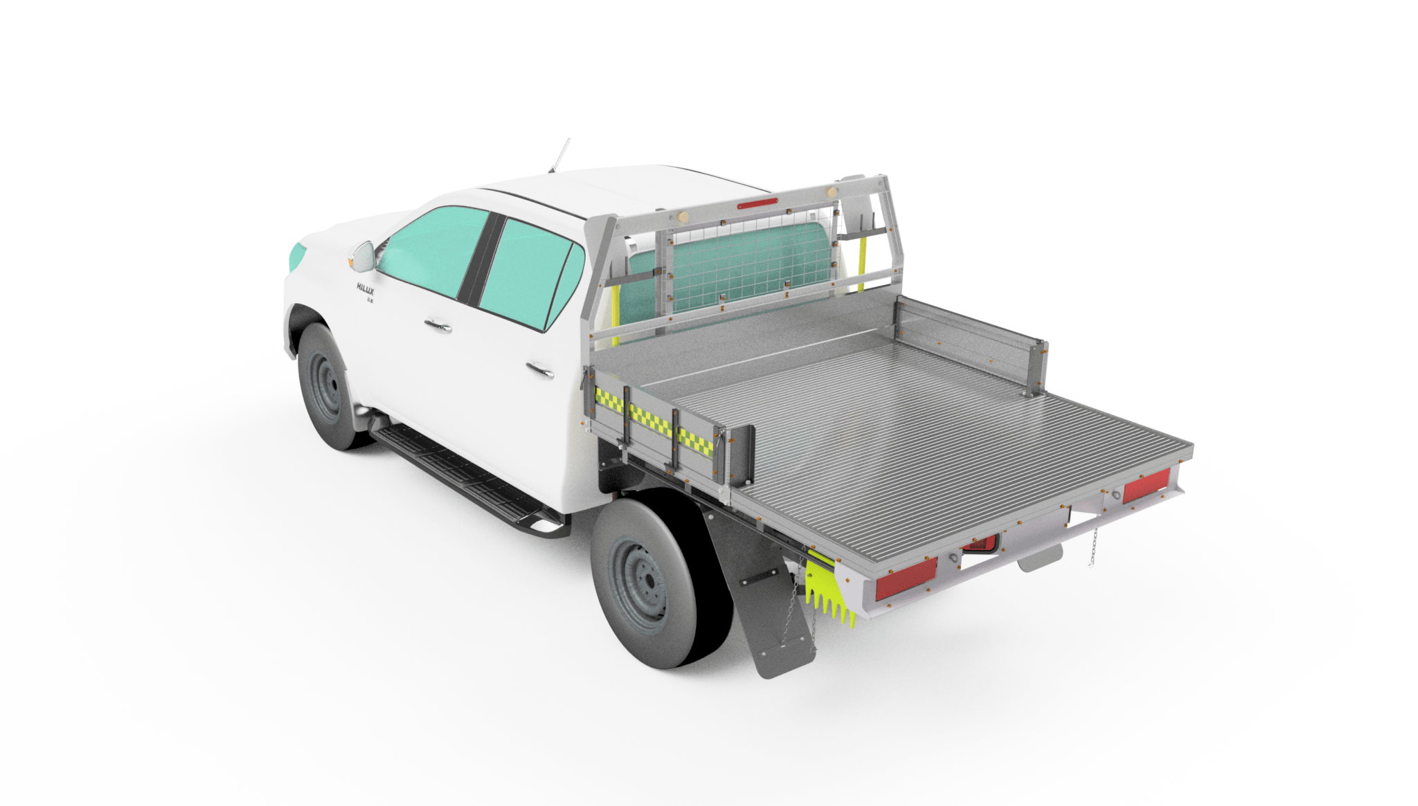 Ford Ranger Dual Cab Aluminium Ute Trays | Multidrive
