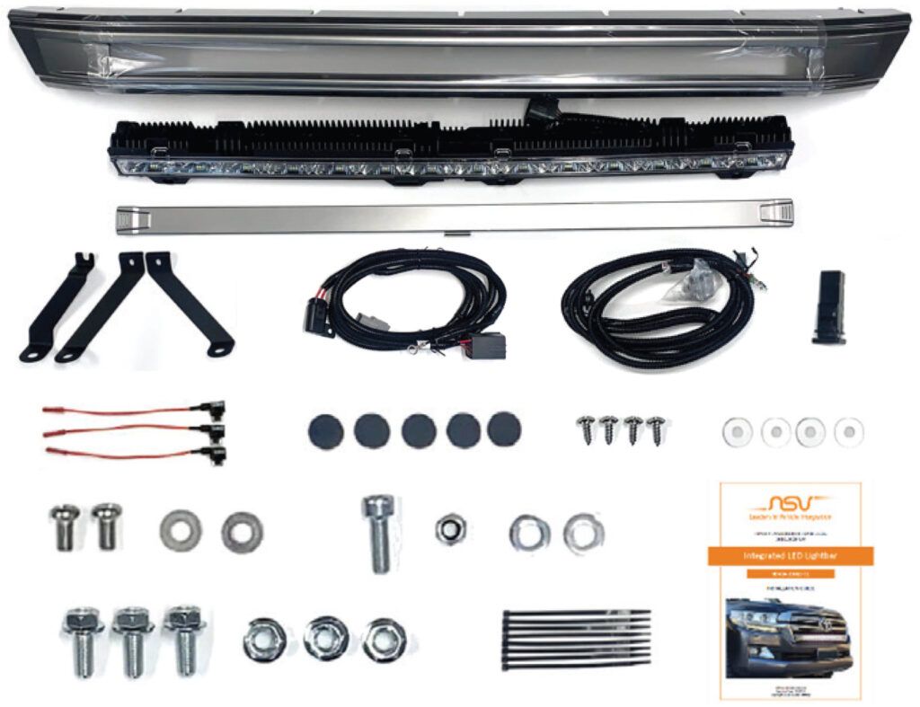 INTEGRATED LED LIGHTBAR – SUITS LC200 - Multidrive Technology